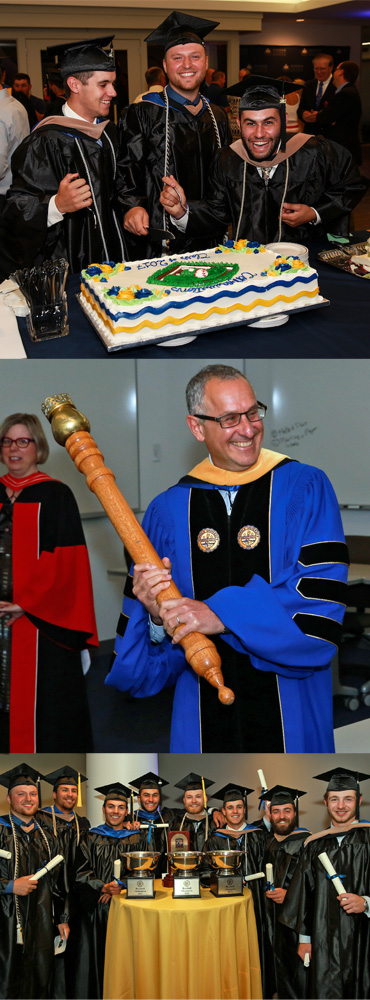 Graduation Comes in Extra Innings for Rams Baseball Team