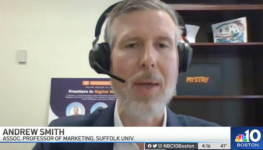Professor Andrew Smith on NBC10 Boston - Suffolk University